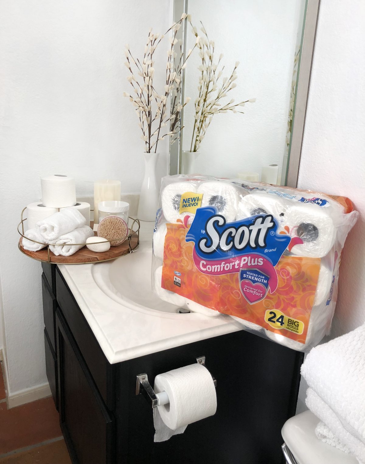 Guest Bathroom Glam, how to create the ultimate guest bathroom ...