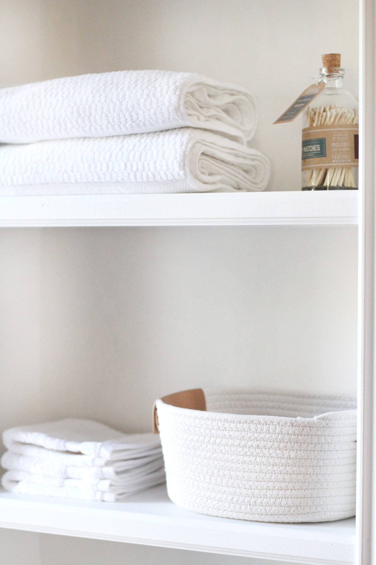 Clean and Organized Linens Closet DIY » Glammed Events