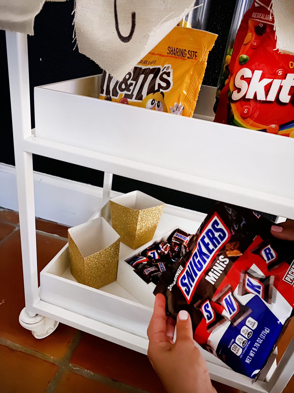 Party Treat Cart DIY » Glammed Events